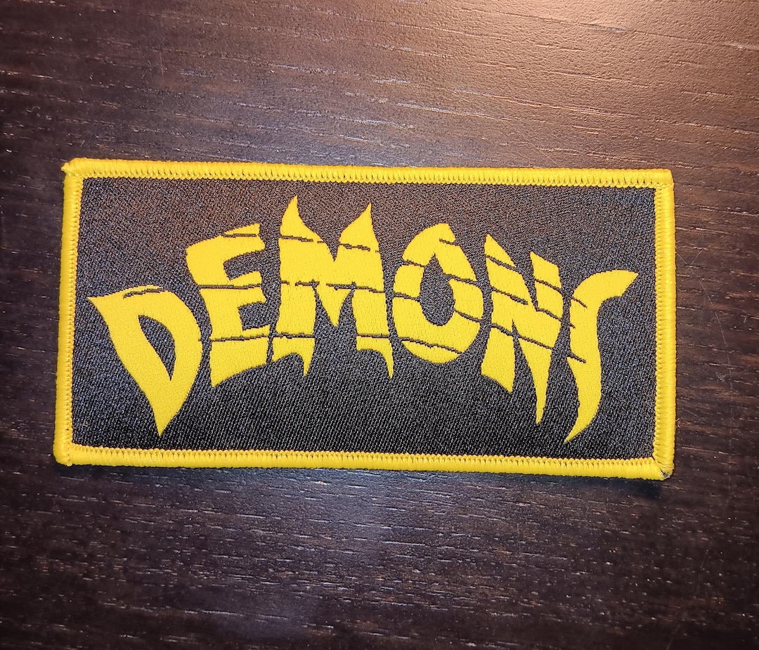 PATCH - Demons (woven) - HORROR Movie - Eurohorror Lamberto Bava Dario ...