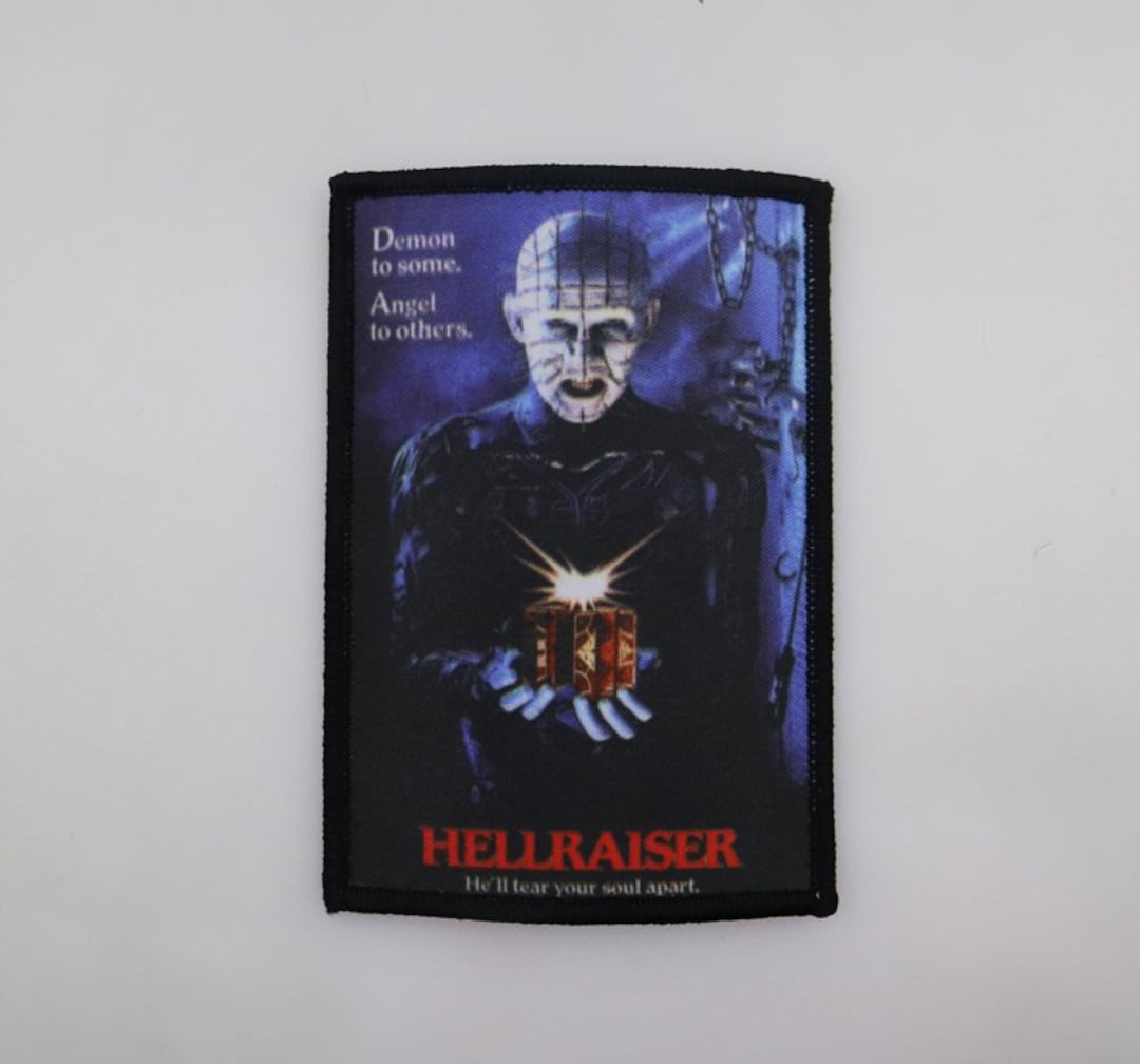 Hellraiser / Pinhead - Full Color PATCH - HORROR Movie - Clive Barker ...