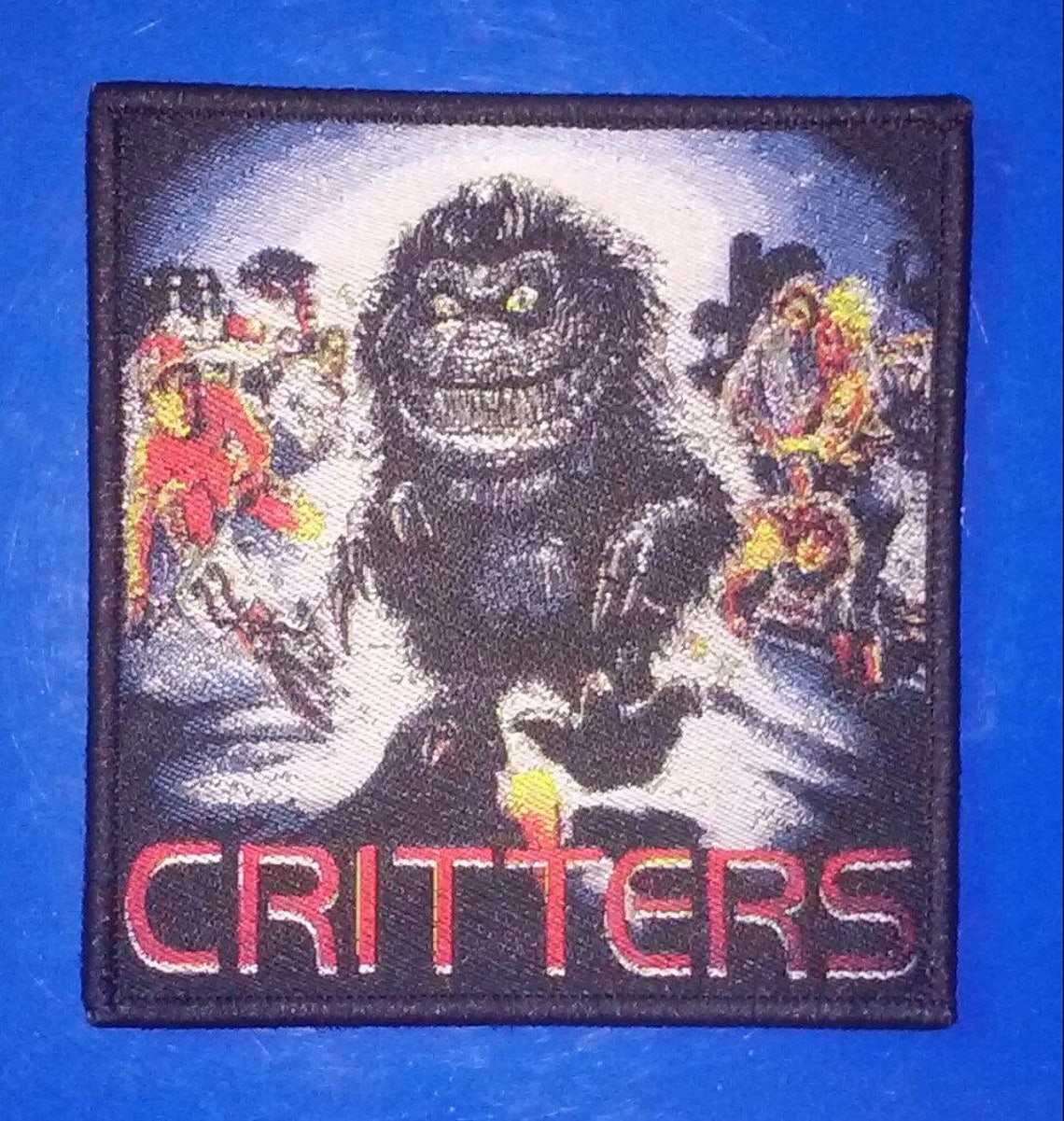 Critters WOVEN PATCH HORROR Movie Monsters Gore 80s Sci | Etsy