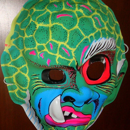 Vintage Topstone the Incredible Melting Man Halloween Mask | Etsy