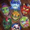 GOBLINHAUS Masks scratch Vintage Style Plastic Halloween Mask / Ben ...