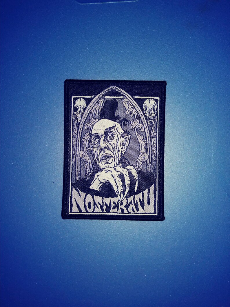 PATCH NOSFERATU Horror Gothic Vampire Woven Iron-on - Etsy