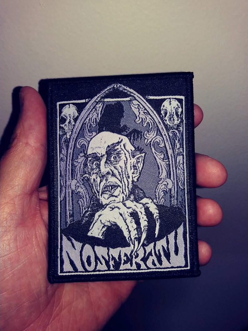 PATCH NOSFERATU Horror Gothic Vampire Woven Iron-on - Etsy