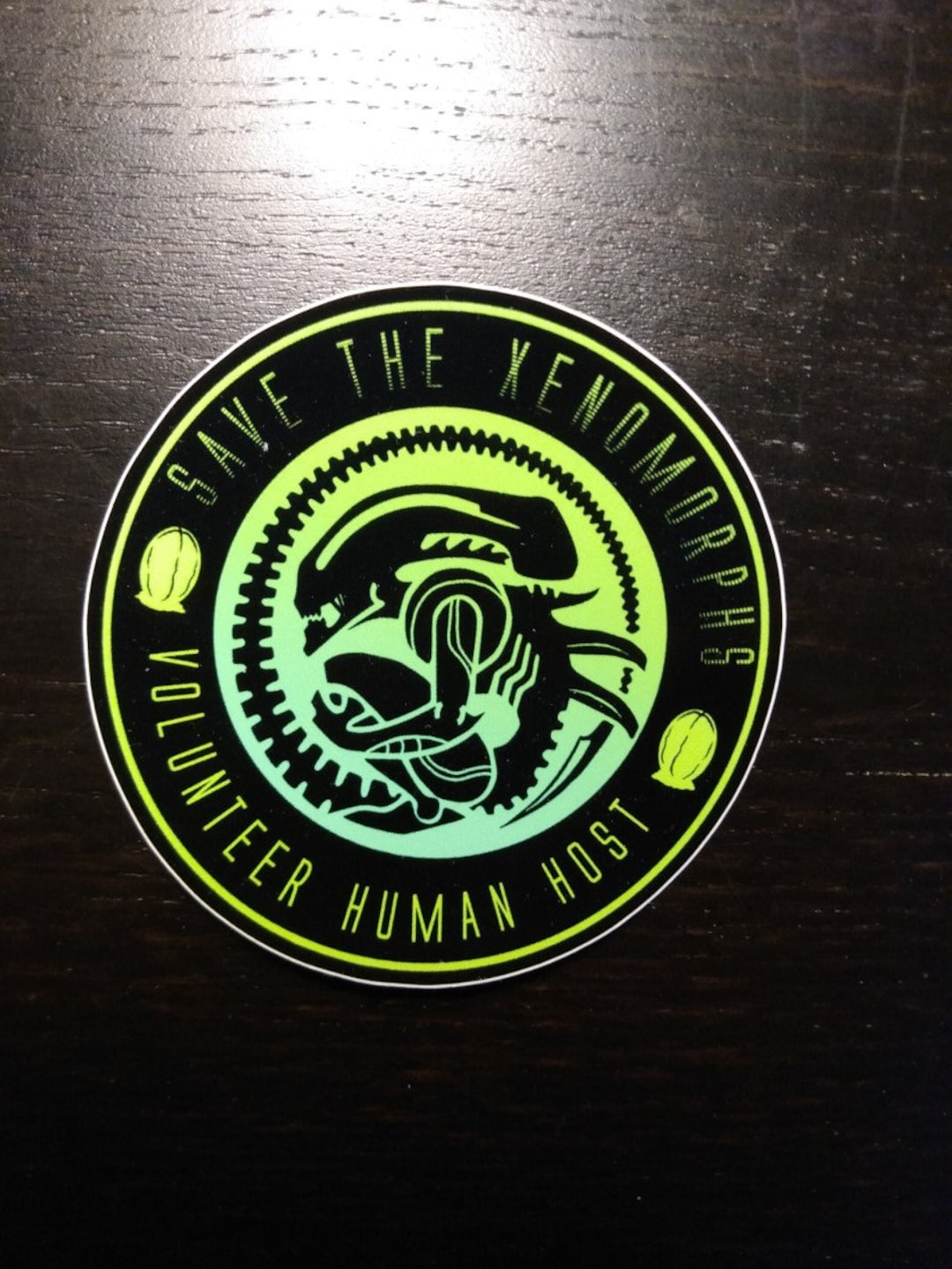 STICKER - Alien / Xenomorph Fan Club - Volunteer Human Host -horror Sci ...