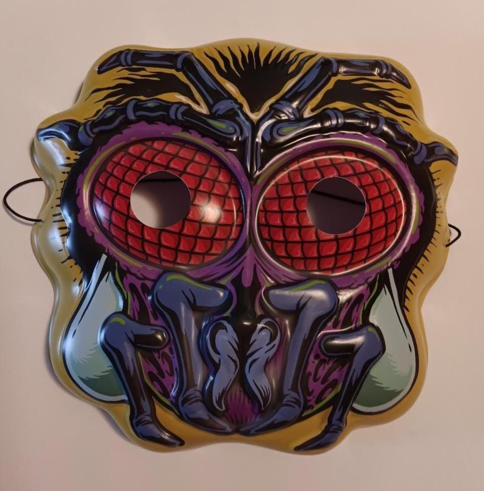 GOBLINHAUS Masks “screature” - Vintage Style Plastic Halloween Mask ...