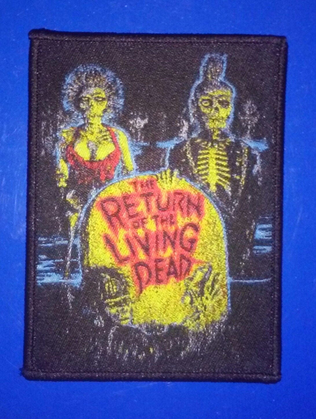 Return of the Living Dead WOVEN PATCH HORROR Movie Zombies, Tarman, 80s ...