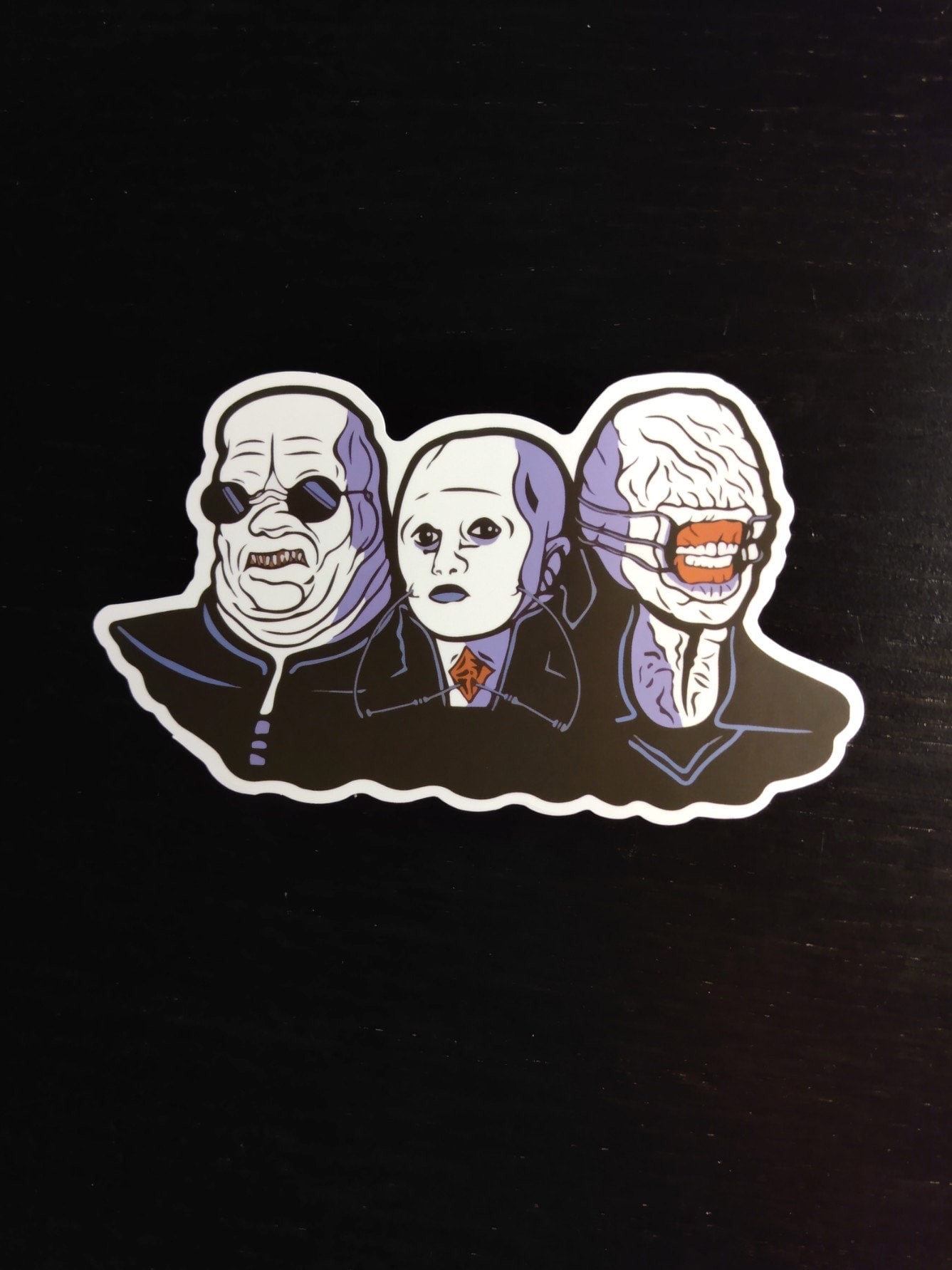 STICKER - Cenobites / Hellraiser - HORROR - 80s Horror Movie Pinhead ...