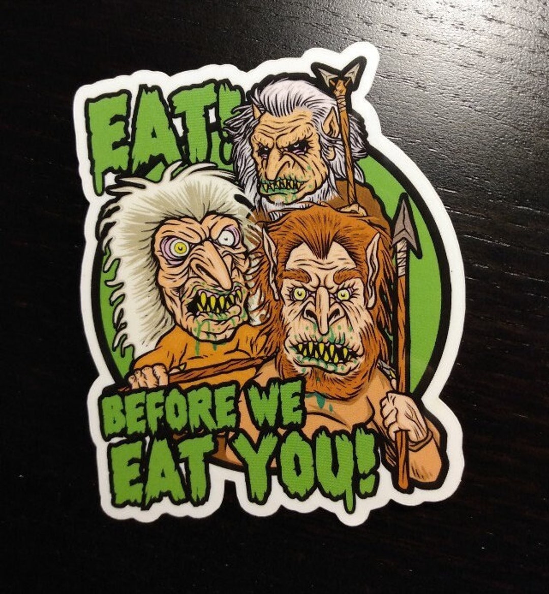 STICKER - "eat!" - Troll 2 Movie - HORROR Goblins Bad? Horror Movie ...