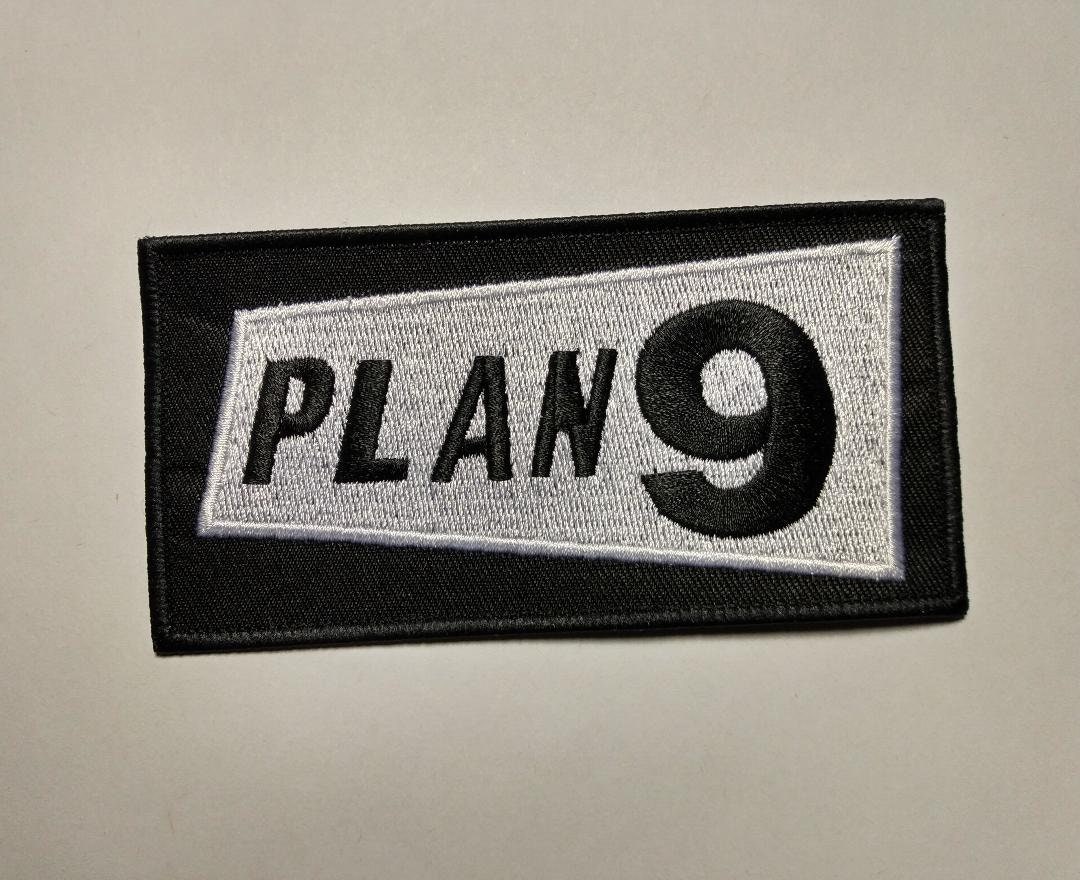 Embroidered Patch - PLAN 9 - HORROR Punk Rock Records. Iron On - Etsy