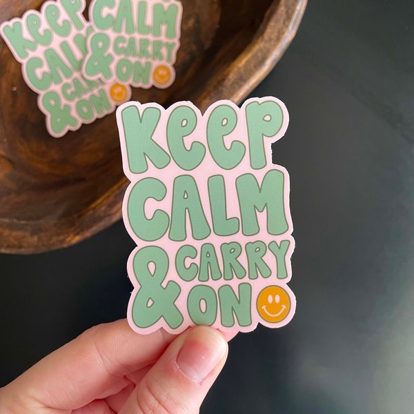 Keep Calm Decals - Etsy