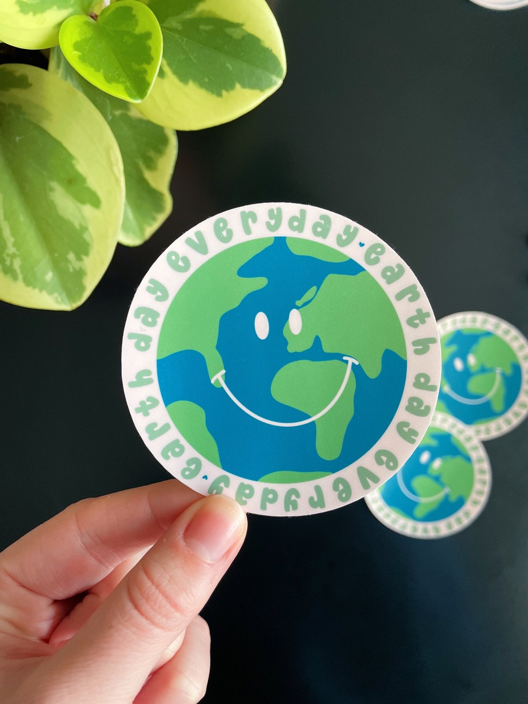 Earth Day Every Day Sticker | Vinyl Laptop Sticker, Vinyl Water Bottle ...