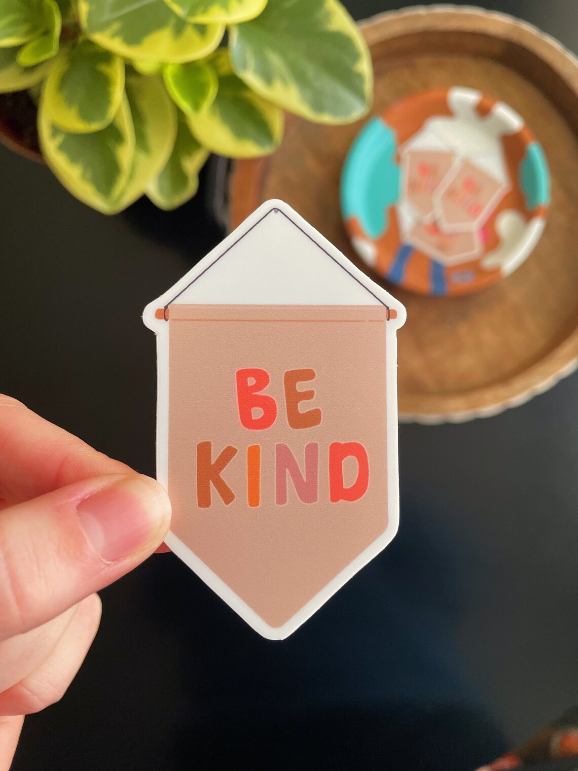 Be Kind Sticker Vinyl Laptop Sticker Vinyl Water Bottle - Etsy