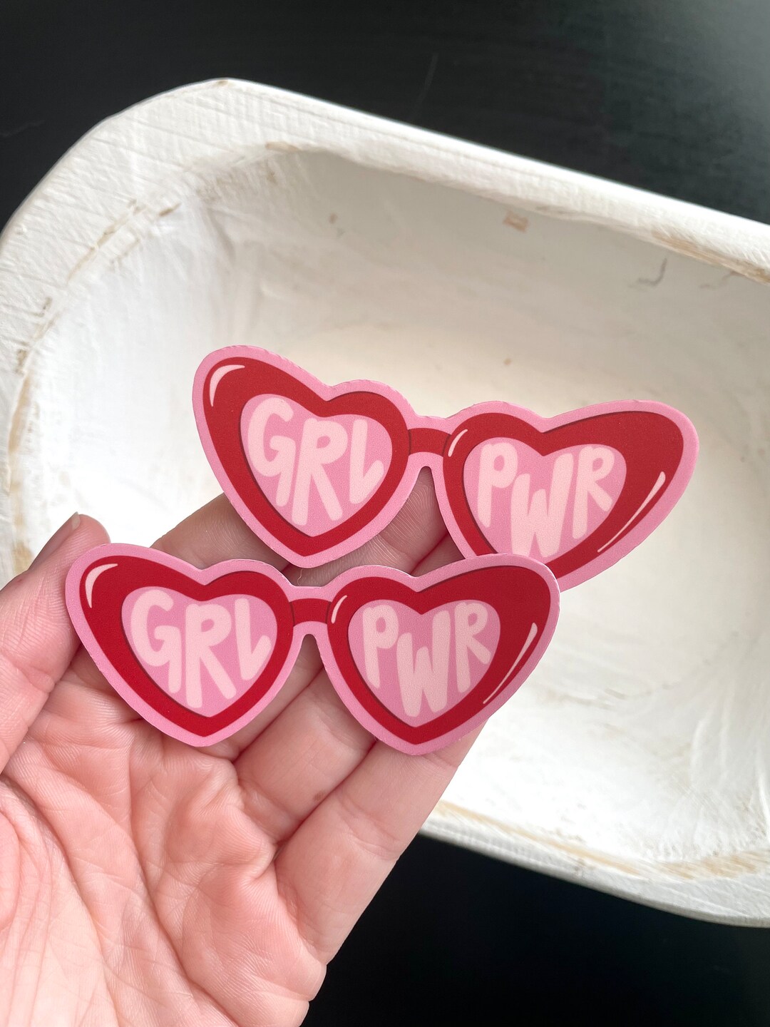 Girl Power Sticker | Vinyl Laptop Sticker, Vinyl Water Bottle Sticker ...