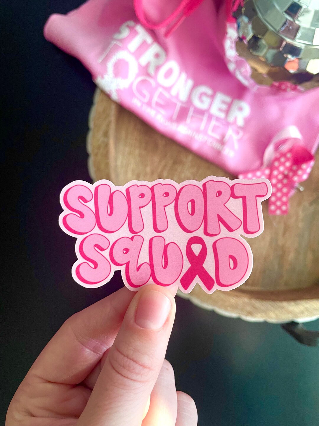 Support Squad Sticker | Vinyl Laptop Sticker, Vinyl Water Bottle ...