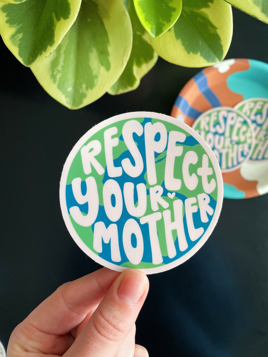 Respect Your Mother Sticker | Vinyl Laptop Sticker, Vinyl Water Bottle ...