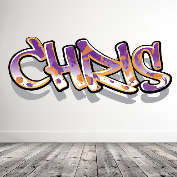 Chris Name Graffiti