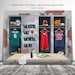 Locker Room Custom Sports Canvas Personalized Gift for Boys Room Decor ...