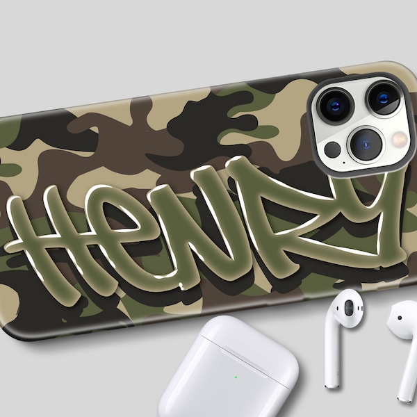Camo iPhone - Etsy