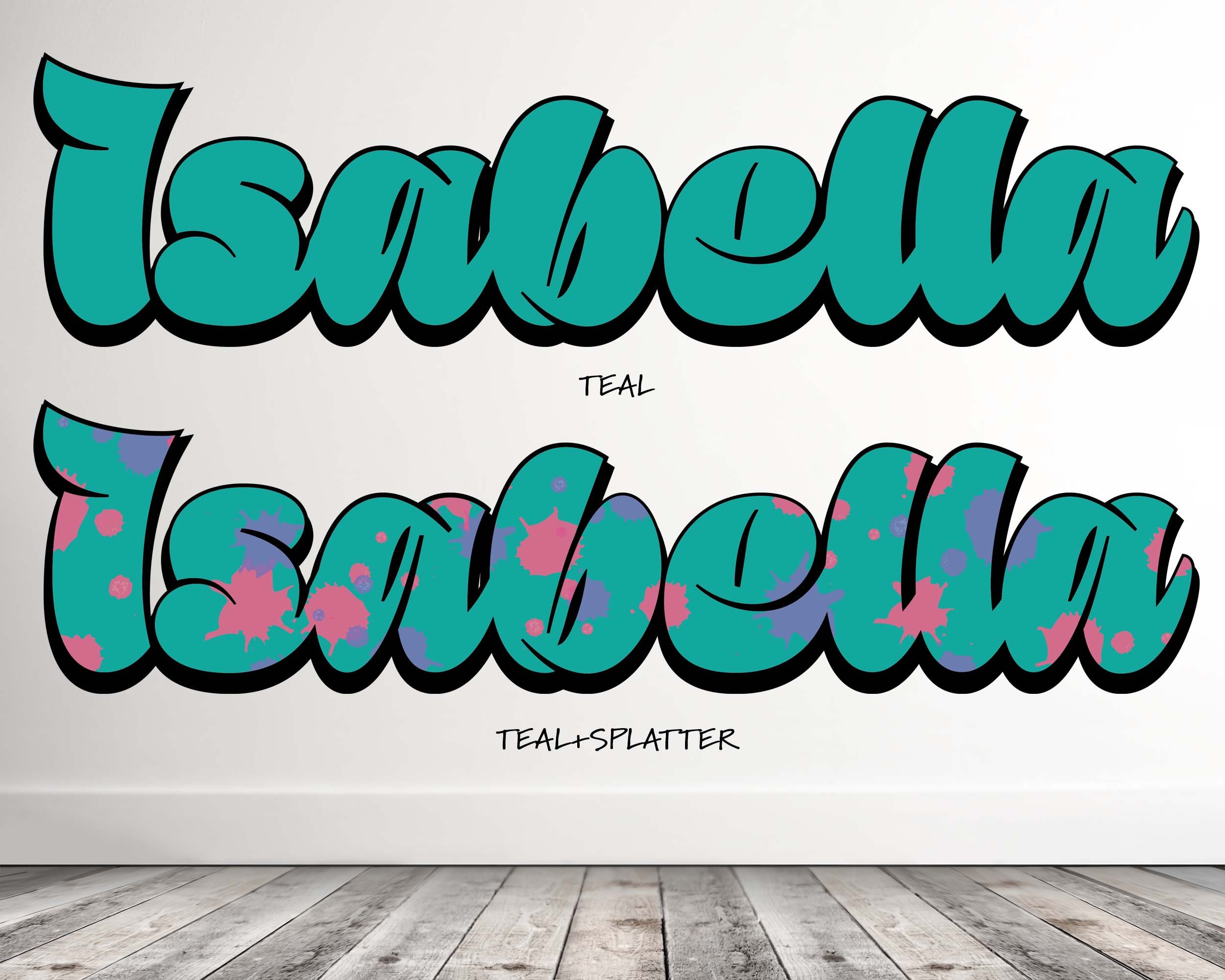 Isabella Name In Graffiti