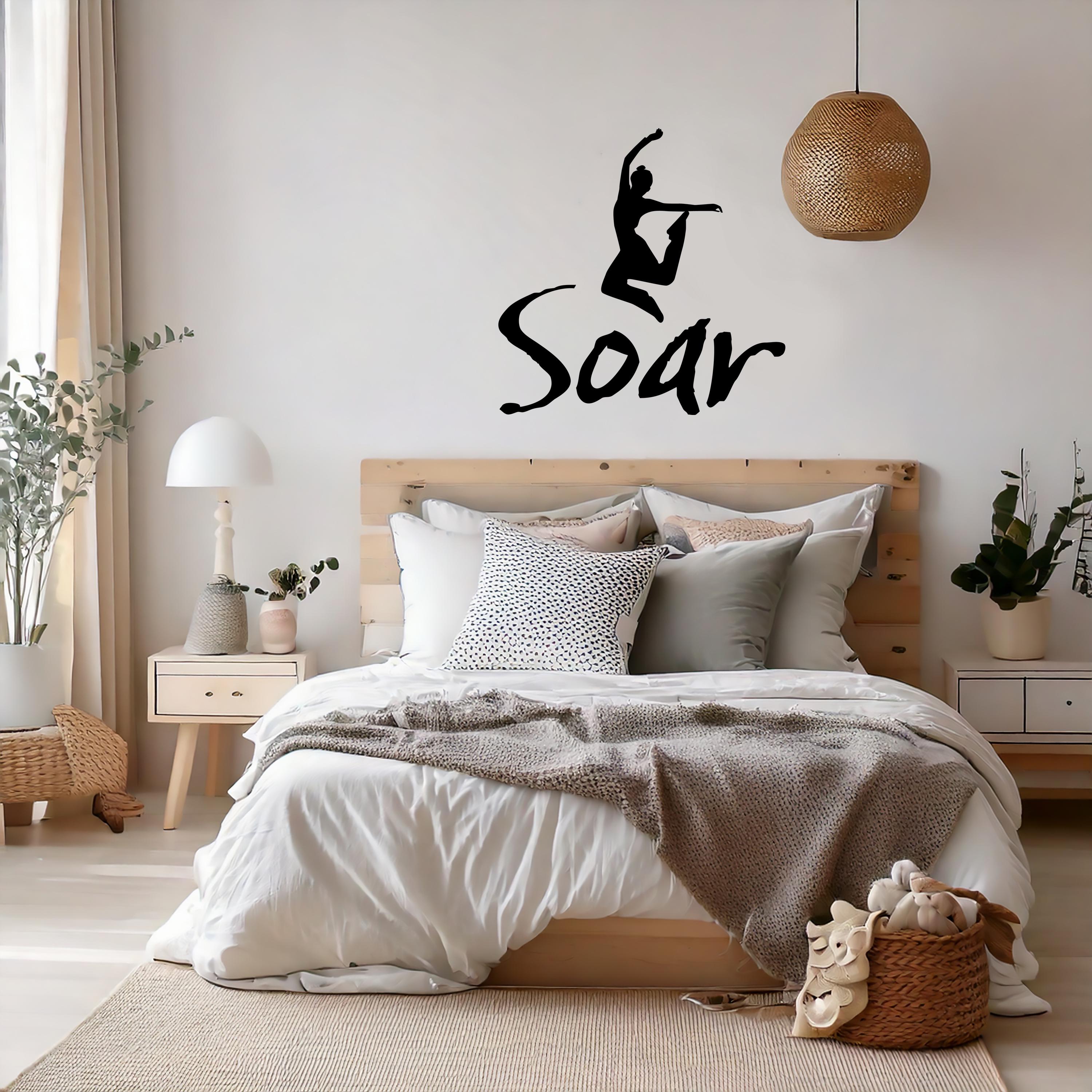 Soar Hip Hop Dance Wall Decal Art Teen Girls Room Decor Large Removable ...