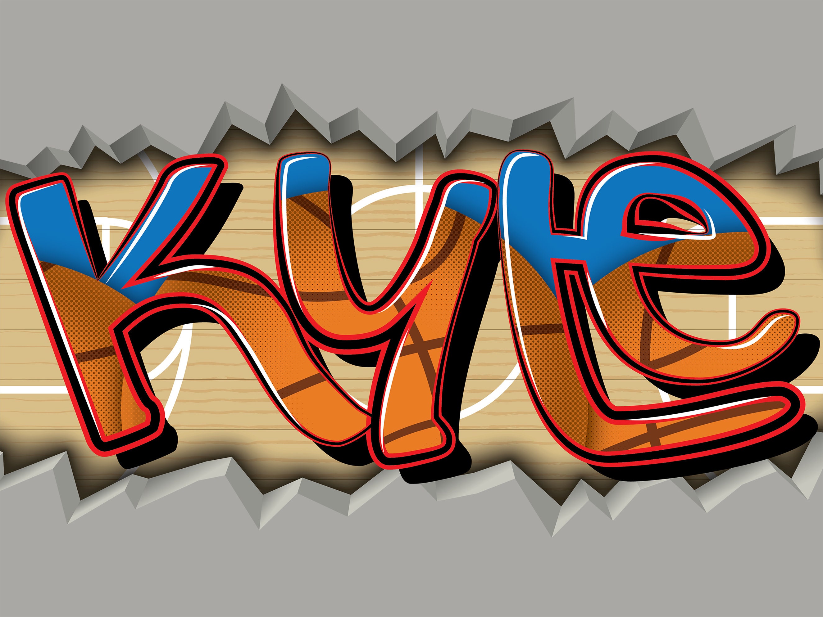 The Name Kayla In Graffiti