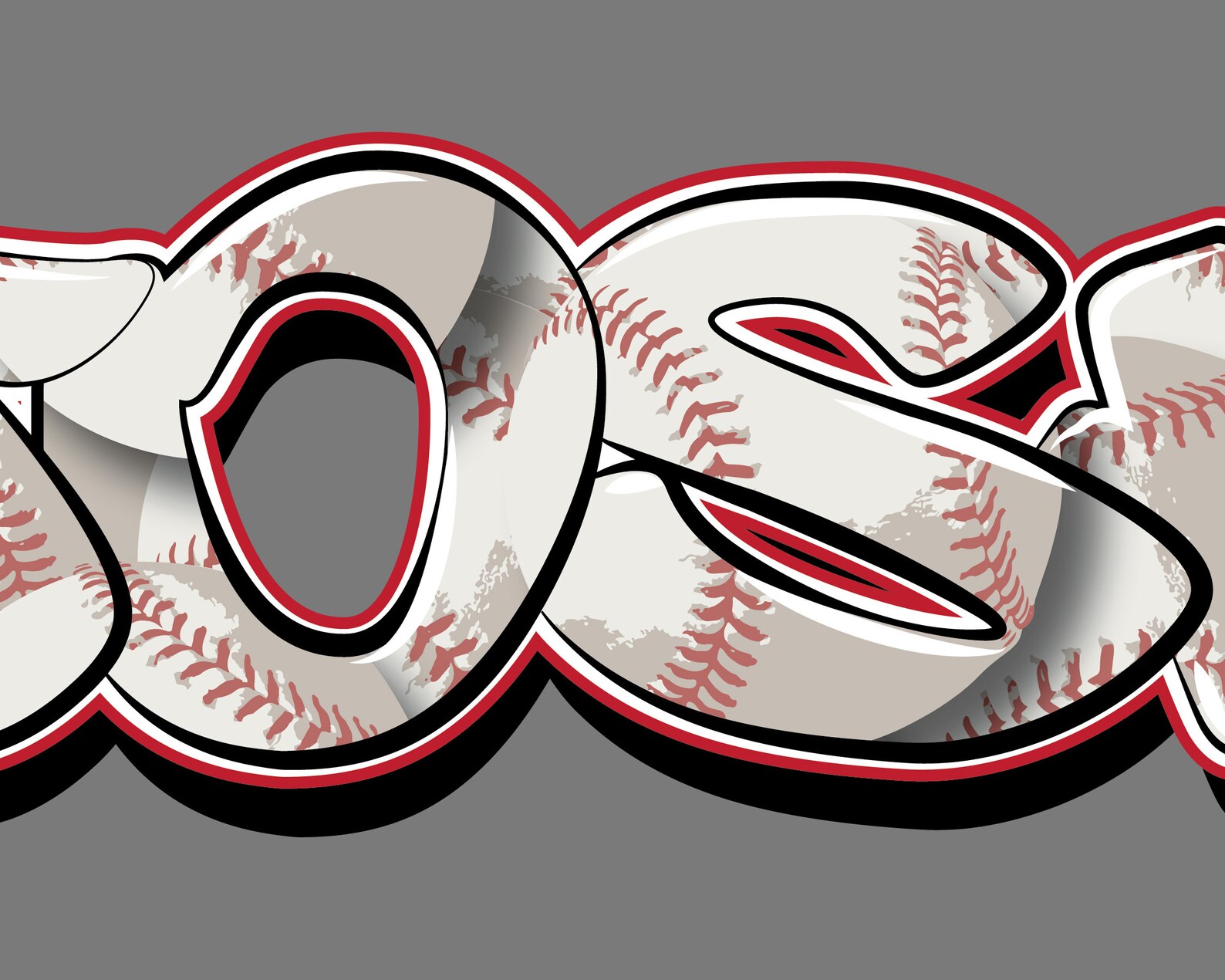 Name Baseball Removable Wall Decal Custom Name Art Graffiti | Etsy