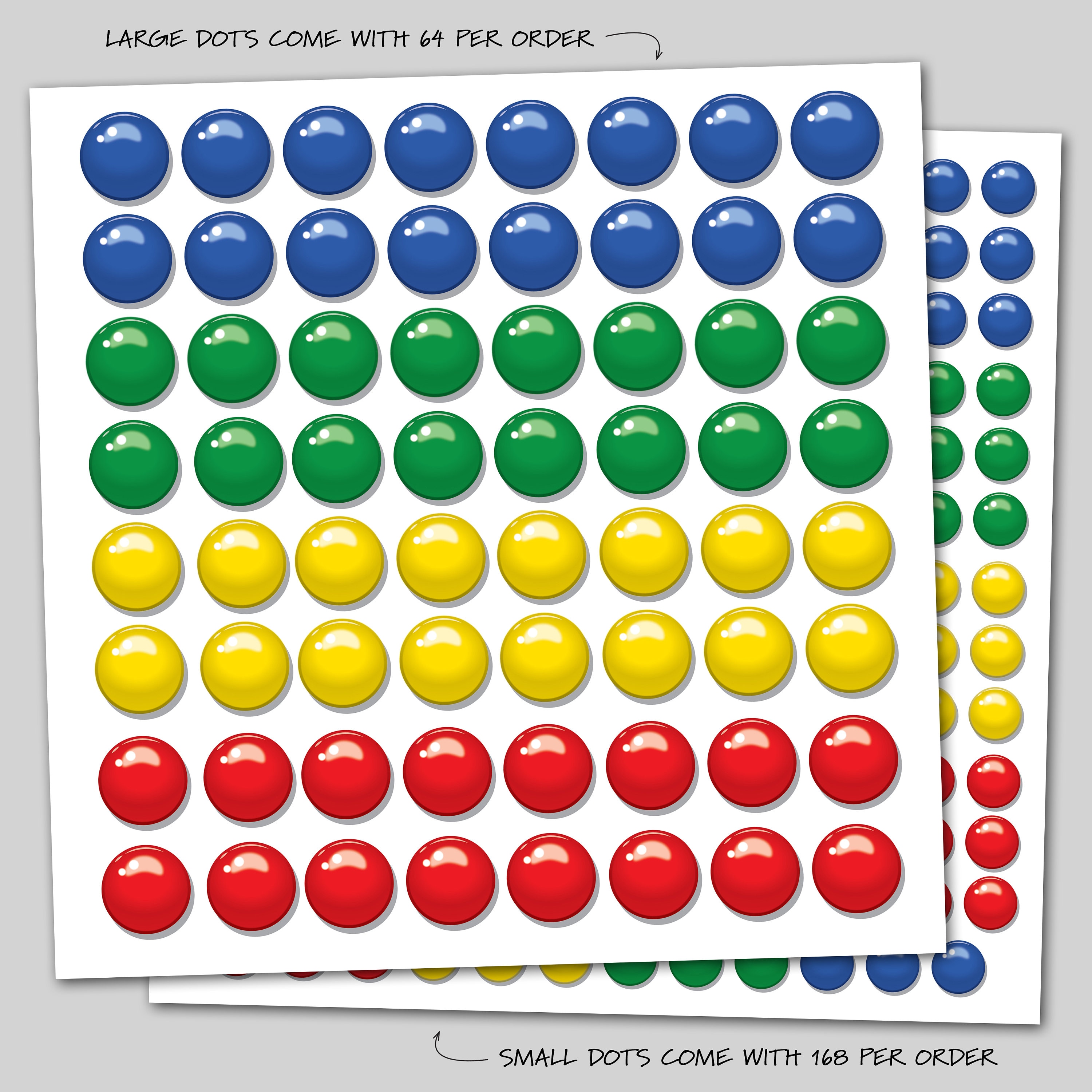 Candy Dots Wall Decals Rainbow Kids Room Decor Girls Playroom - Etsy