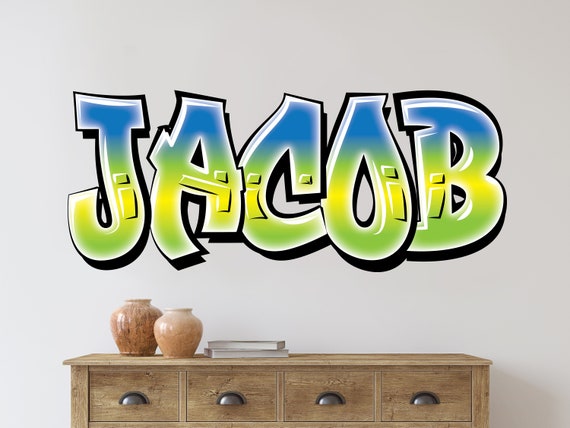 Jacob Name In Graffiti
