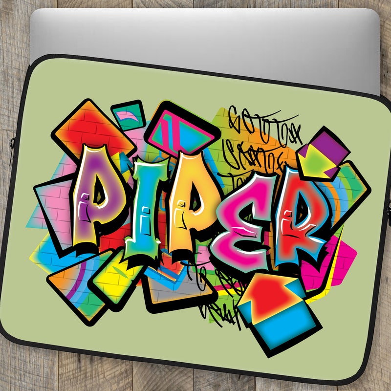 Graffiti Laptop Bags - Etsy