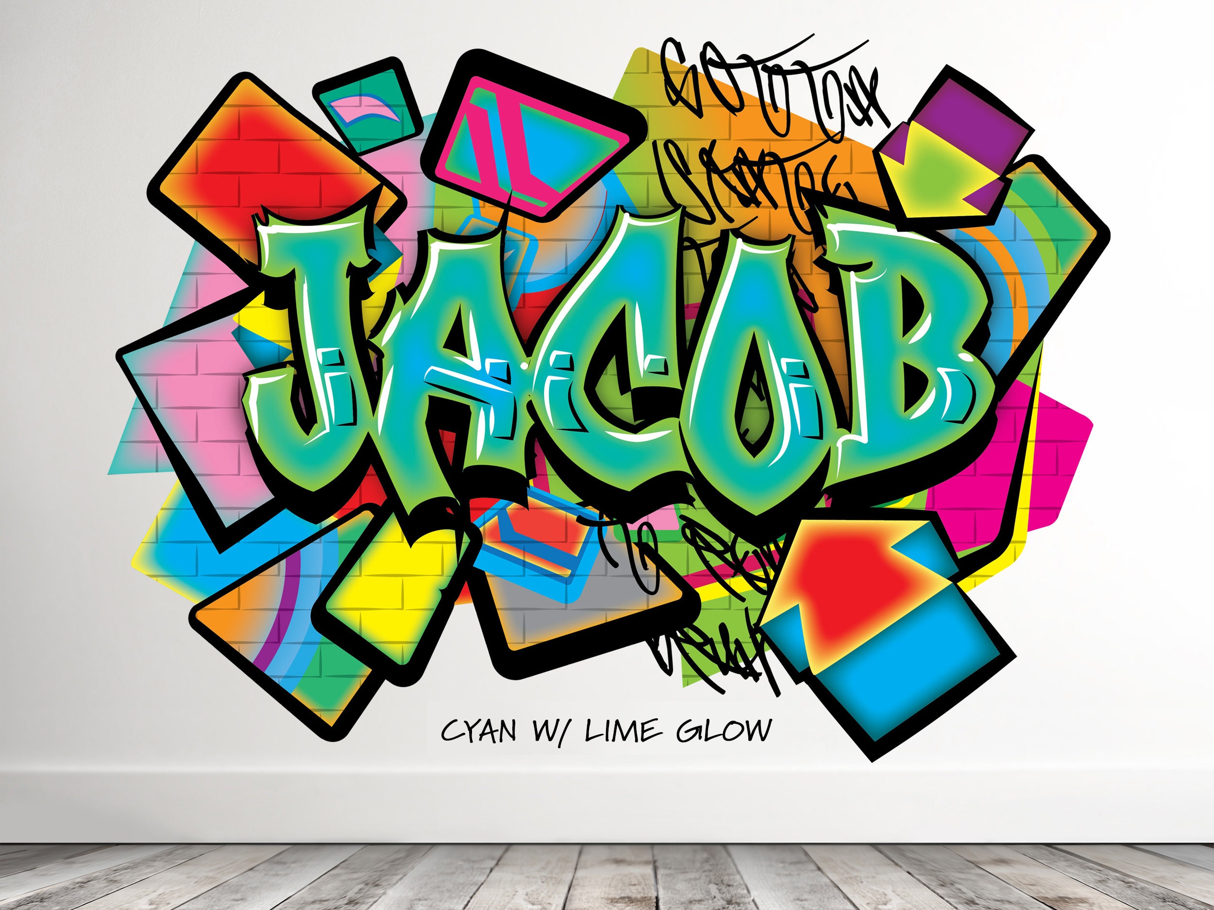 Jacob Name In Graffiti