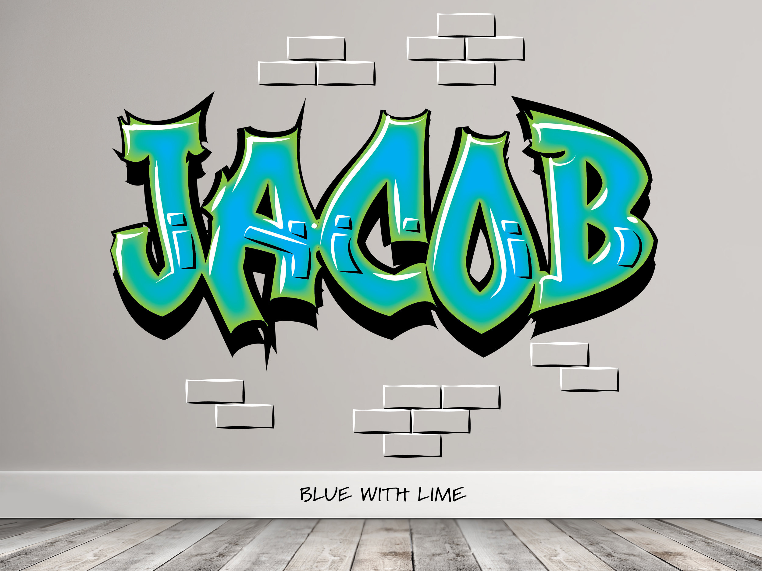 Jacob Name In Graffiti