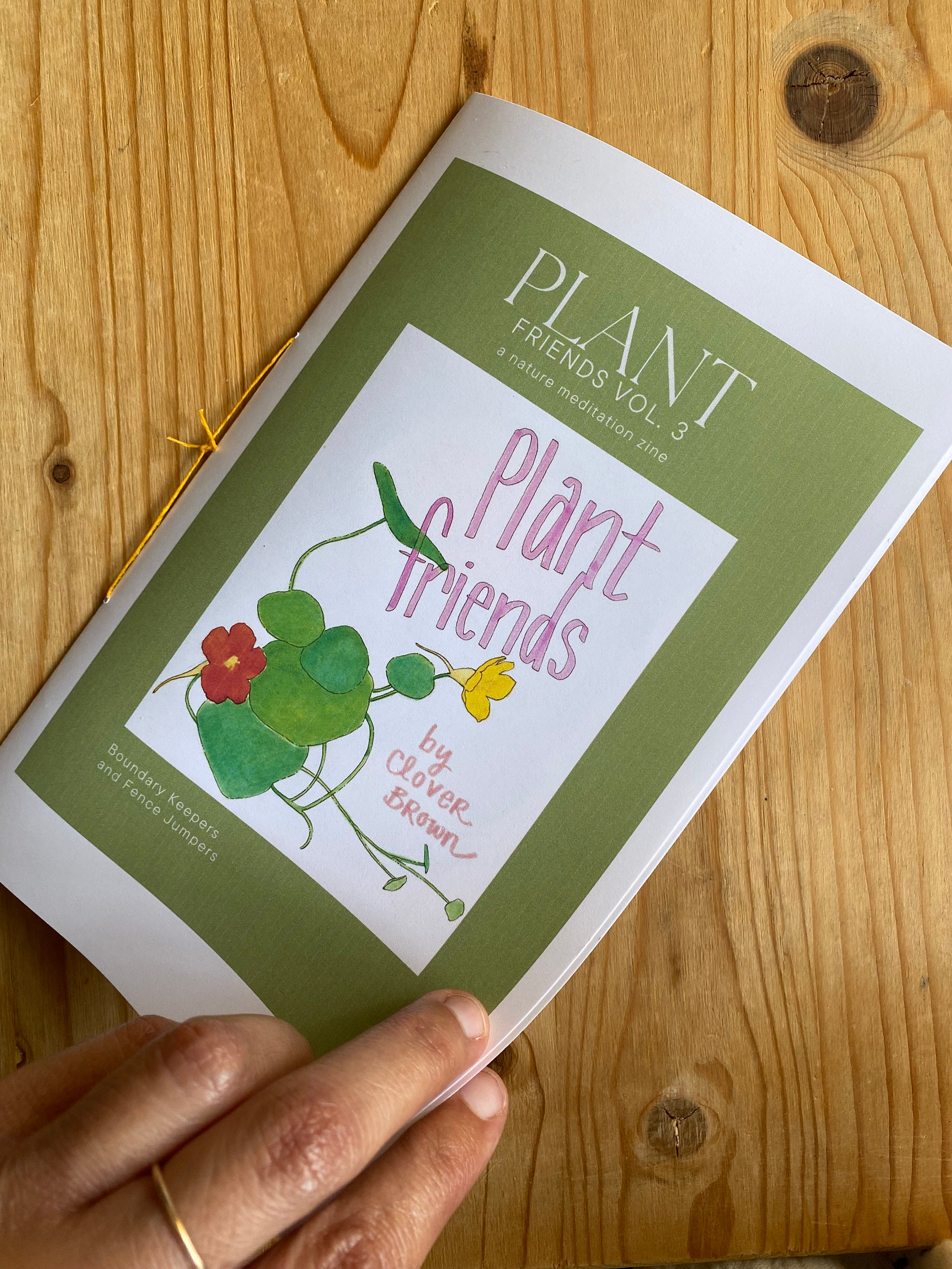 Plant Friends Volume 3 Illustrated Plant Flower Nature - Etsy