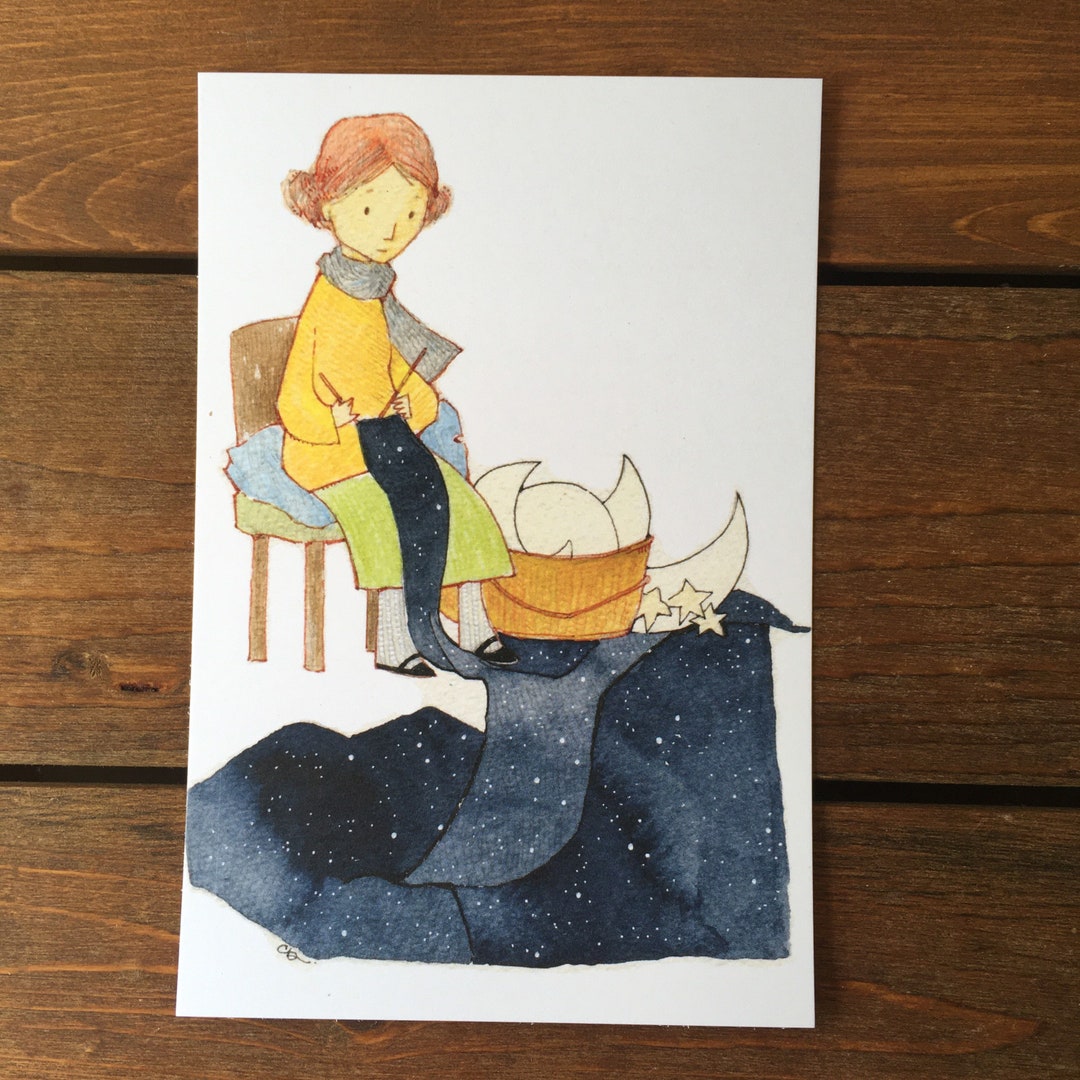 Stitching Stars Postcard Set - Etsy