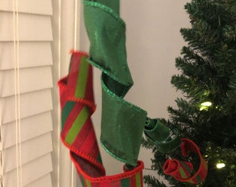 Handmade Christmas Tree Curly Picks/tree Fillers/ribbon Curly Picks ...