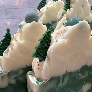 SANTA'S TREE FARM Cold Process Soap, Christmas Soap, Stocking Stuffer ...
