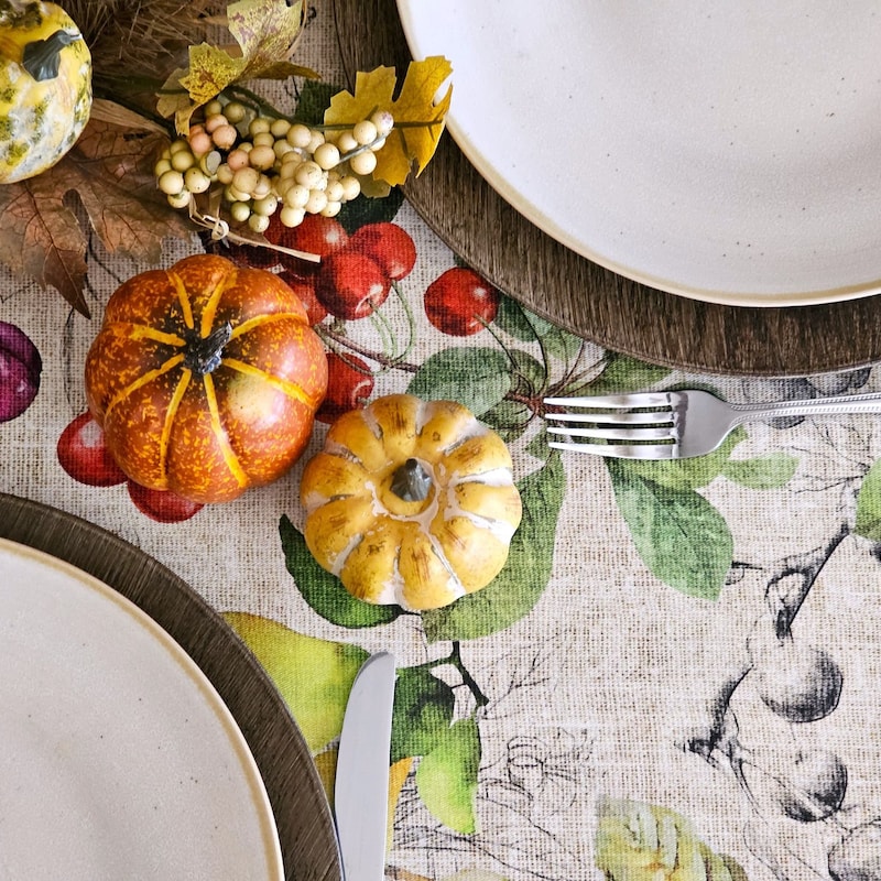 Fall Tablecloth - Etsy