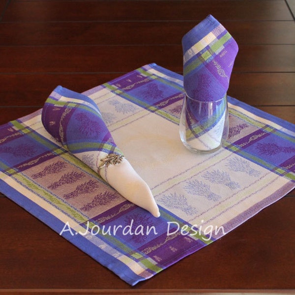 Lavender Napkins - Etsy
