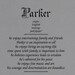 Personalized Parker First Name Meaning Art Print-any Name Meaning-8x10 ...
