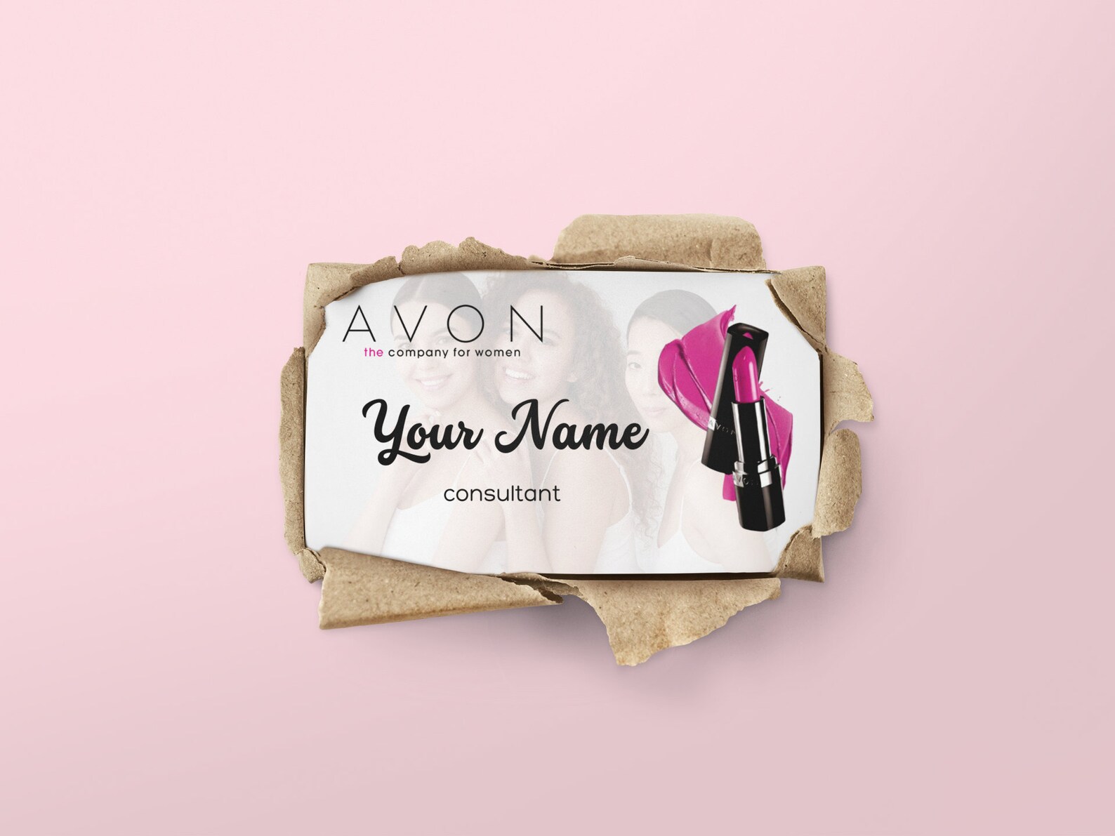 AVON Business Cards, Personalized Avon Business Card, Printable Avon ...