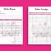 AVON Pink Order Form + Order Tracker Template , AVON Printable Order ...
