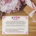 Custom AVON Catalog Accompanying Sheet Size A5, Collect Brochure and ...