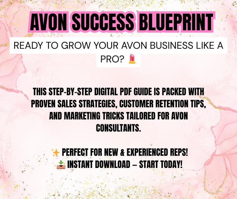 Ultimate Avon Guide: Elevate Your Sales and Grow Your Business, Avon ...