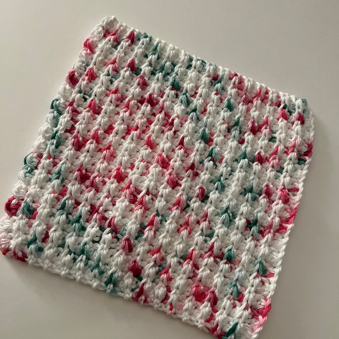 Easy Textured Dishcloth - Etsy