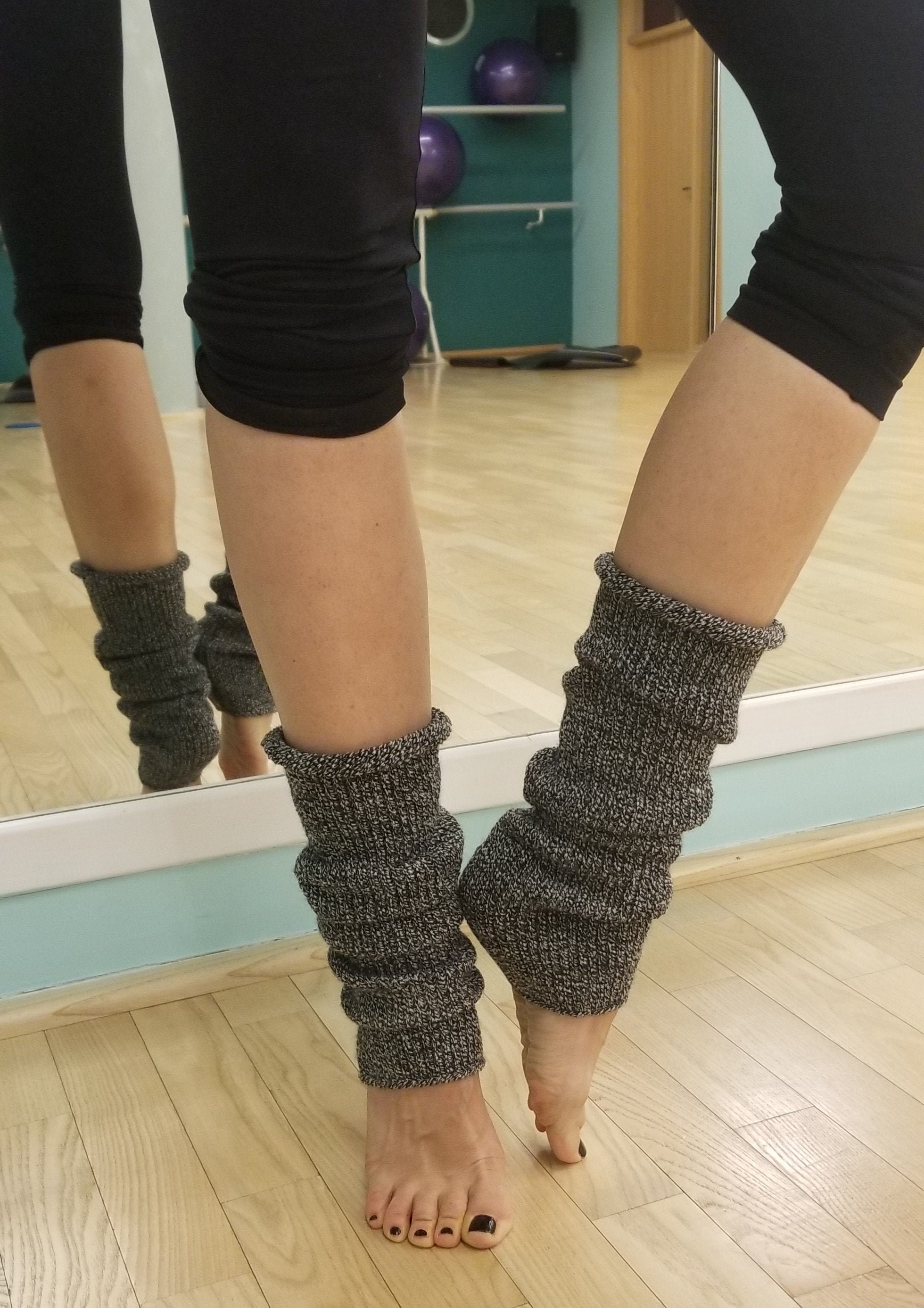 Knit Women Leg Warmers Chunky Leg Warmer Wool Boot Cuffs Etsy