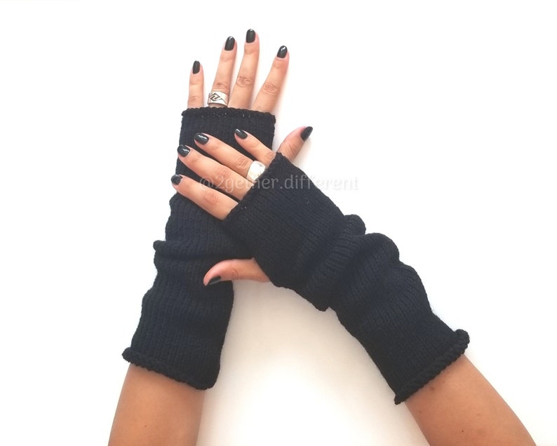 Mustard Long Wool Gloves Christmas Gift for Her Fall - Etsy