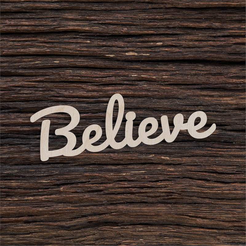 Believe Signs - Etsy