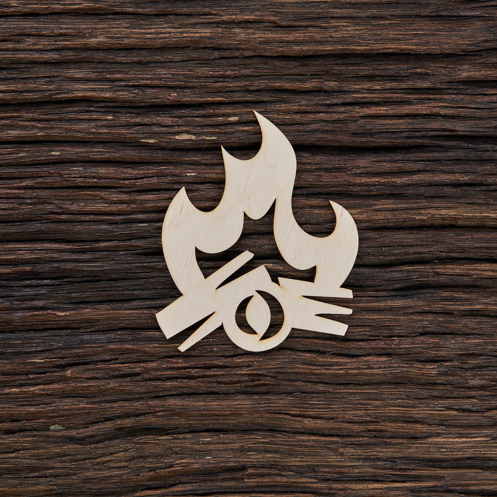 Wooden Wild Campfire Shape for Crafts and Decoration Laser | Etsy