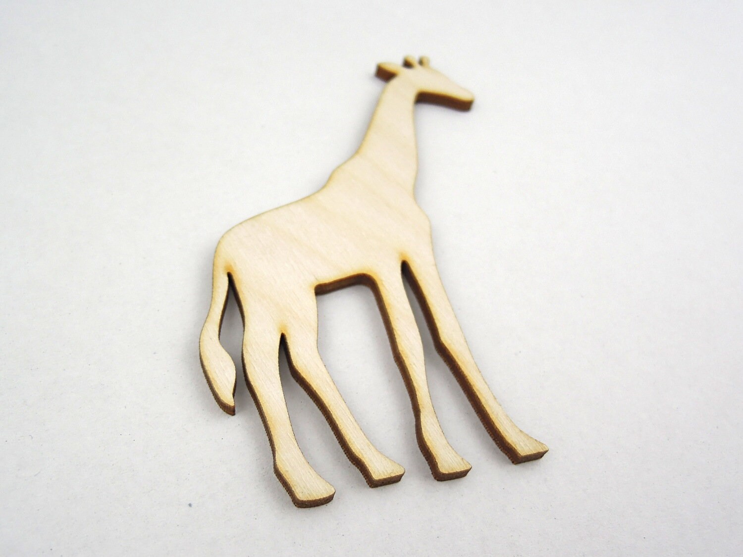 Wooden Giraffe Shape for Crafts and Decoration Laser Cut | Etsy