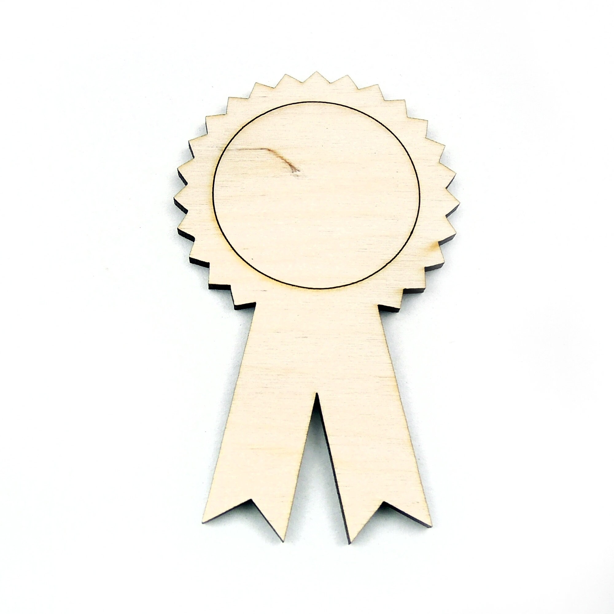 Wooden Award Ribbon Shape For Crafts And Decoration Laser | Etsy