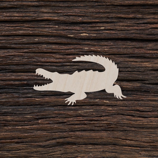 Crocodile Cut Out - Etsy